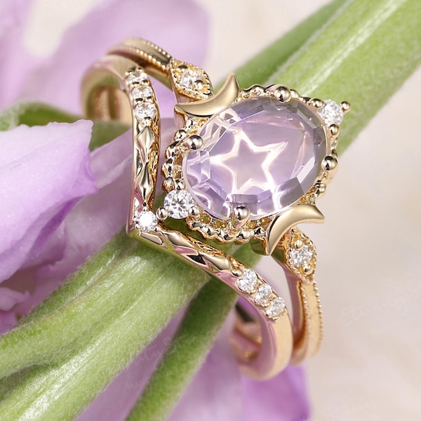 Ethereal Engagement Ring - Etsy