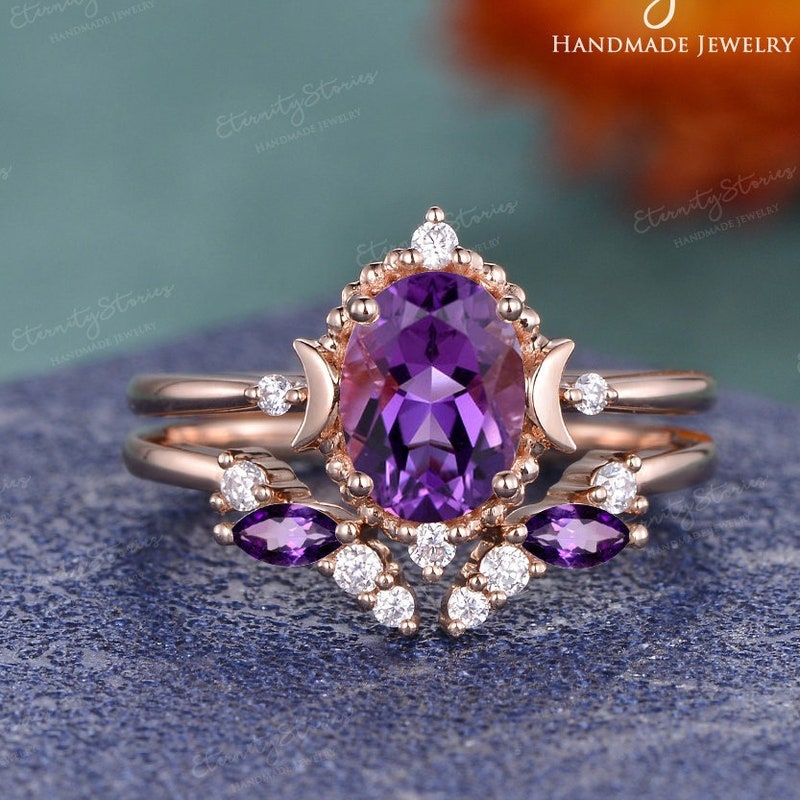 Purple Quartz Ring - Etsy