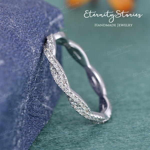 Twisted Wedding Band - Etsy
