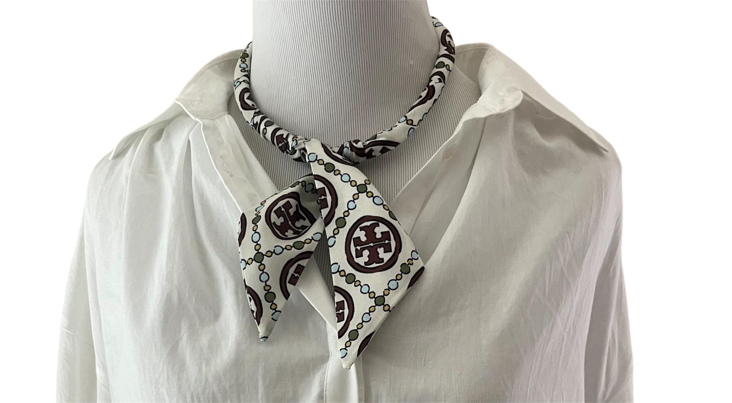 Pre-tied Scarf With Magnetic Closure, Scarf Necklace, Magnetic Scarf ...