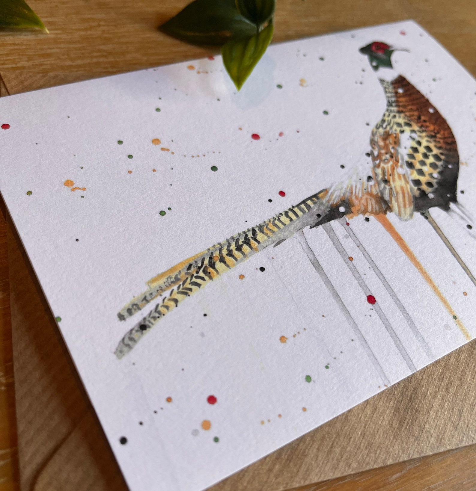 Pheasant Cards, Bird Cards, Birthday Card for Sister, Wildlife Cards ...