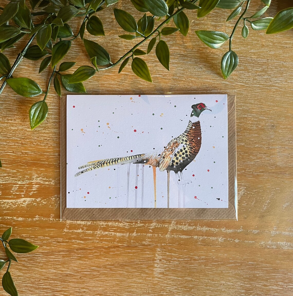 Pheasant Cards, Bird Cards, Birthday Card for Sister, Wildlife Cards ...