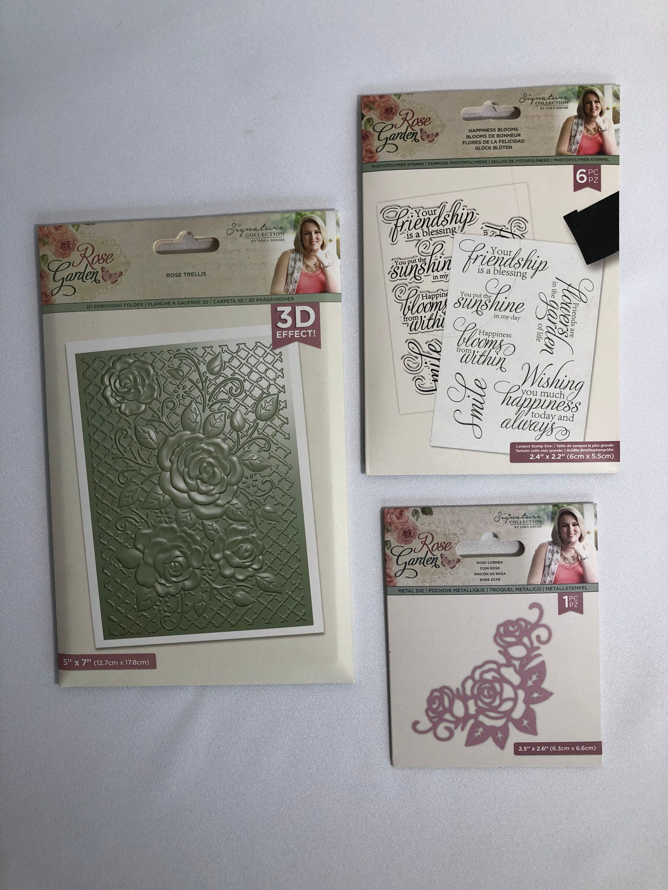 Sara Signature Rose Garden Collection Elements 3D | Etsy