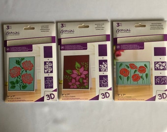 Gemini 3d Embossing Folders - Etsy