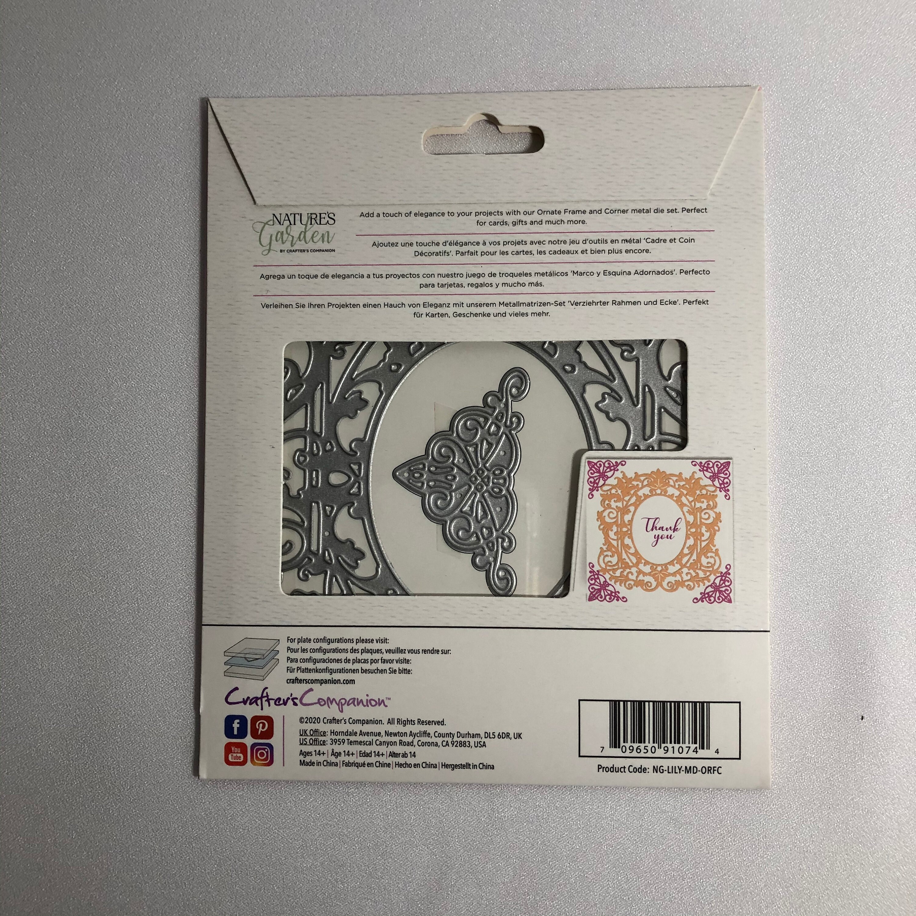 Frame Corner and Border Dies From Crafters Companion - Etsy