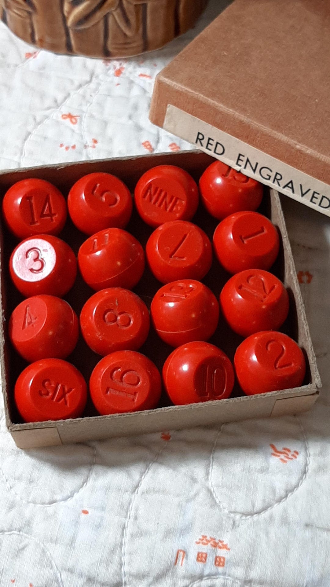 Billiards Kelly Pool Vintage Boxed Set Tally Ball Bottle Pool Pill Pool ...