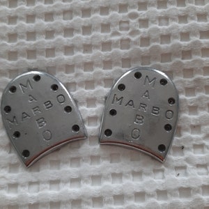 Vintage Marbo Heel Dance Taps, Aluminum Alloy, NOS Set of 2 - Etsy