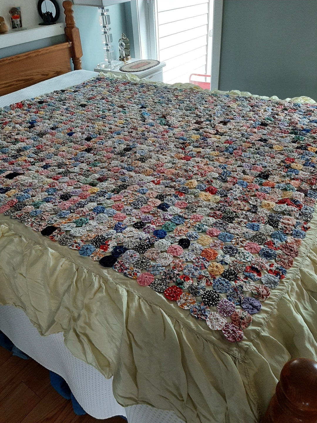 Yoyo Very Special and Rare Vintage Yoyo Bed Cover Made From Hundred[s ...
