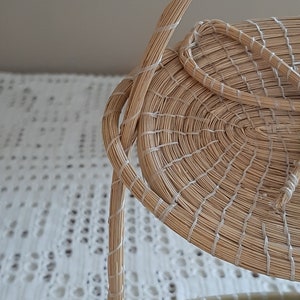Authentic Native Canadian Hand Woven Basket Made in Alberta Canada ...