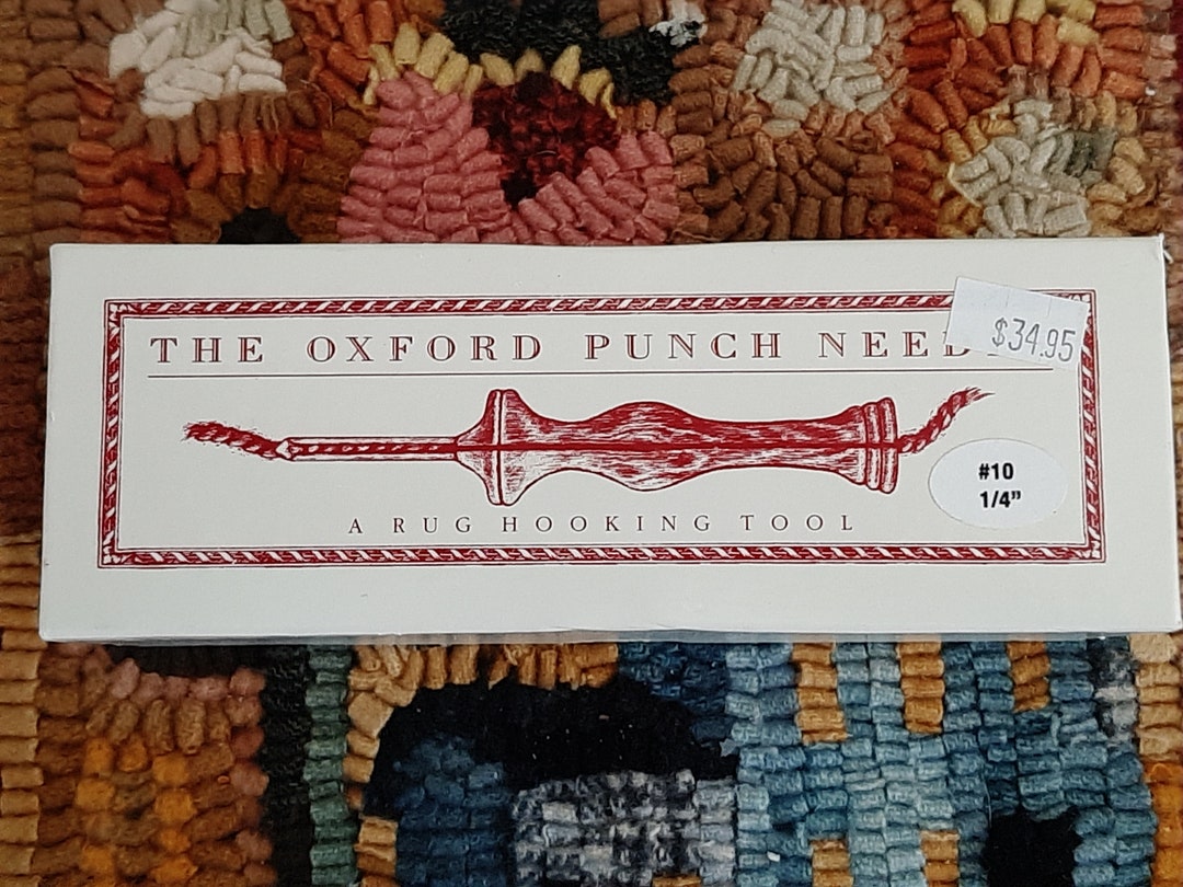The Oxford Punch Needle. A Rug Hooking Tool, in Box With Instructions ...