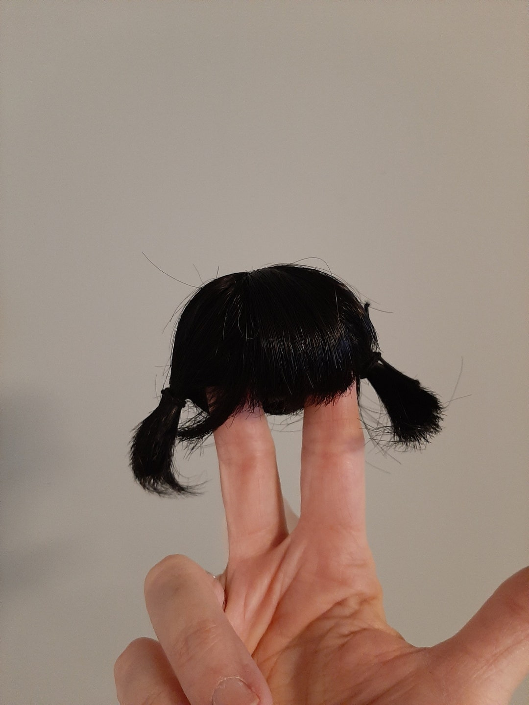Doll Wig by Global Dolls. Name is Chaya. Size 5-6. Black, Beautiful Wig ...