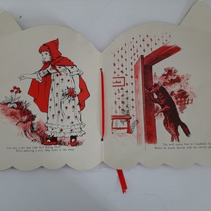 Well Respected Reproduction Antique Red Riding Hood Book 1984 Merrimack ...