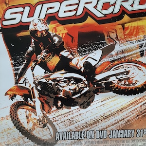 Released to DVD Movie Poster. Supercross. Channing Tatum. Measuring 27 ...