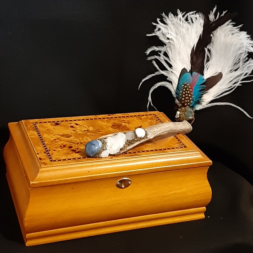 Alter Sacred Box Beautiful Modern Box With a Delicate Flower Image and ...