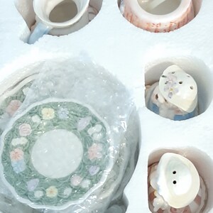 Country Cottage Tea Set Children's Ceramic 12 Piece Tea Set Ages 3 & up ...