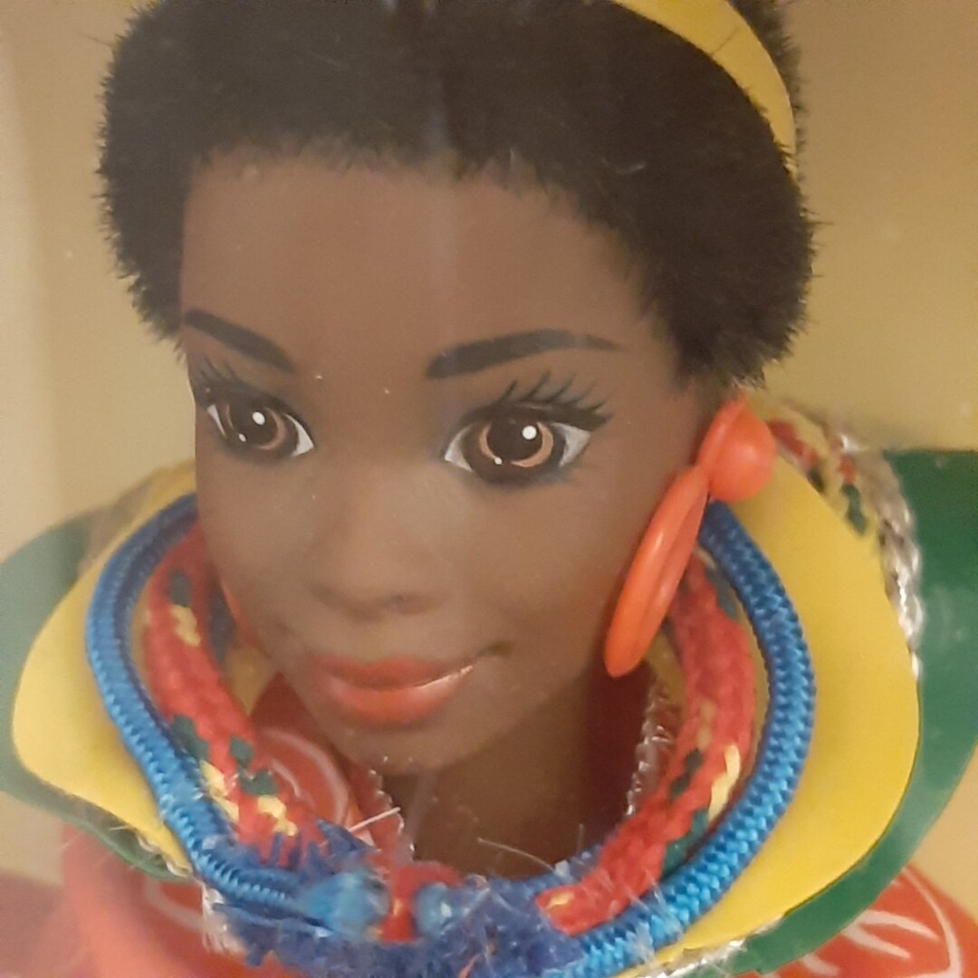 Authentic Barbie Doll in Original Box Kenyan Barbie From 1993 Dolls of ...
