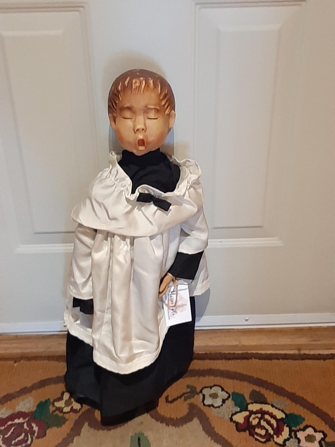 Rare 27 Inch Choir Boy. With Traditional Choir Outfit. and Hand Crafted ...
