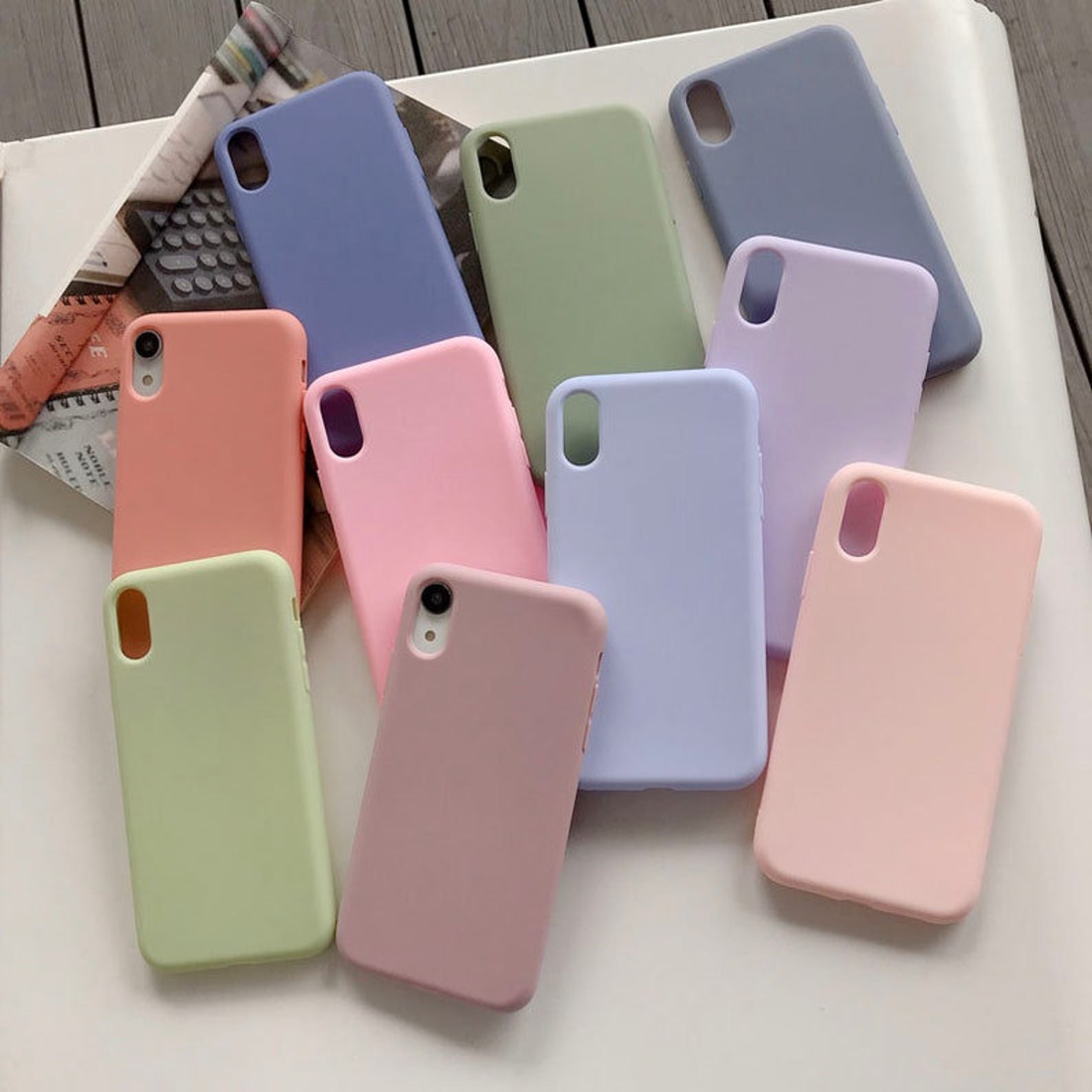 Ultra Thin Liquid Silicone Iphone Case Camera Lens Iphone Etsy