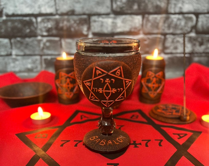 Babalon Altar Cup Thelema Crowley Babalon Sigil Witch Home Decor Altar ...