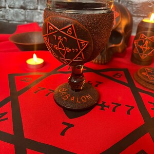Babalon Altar Cup Thelema Crowley Babalon Sigil Witch Home Decor Altar ...