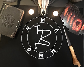 Mammon Demon Sigil Altar Ritual Statue Demonology Handcrafted Occult ...