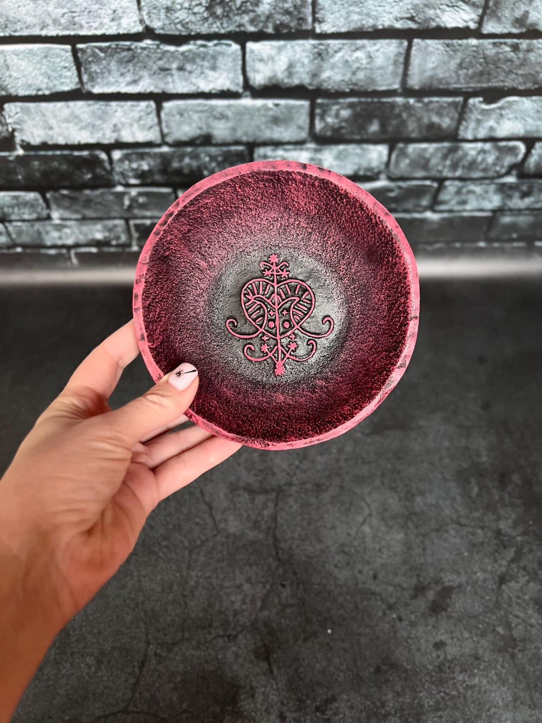 Erzulie Freda Altar Voodoo Loa Love Ritual Plate Offering Bowl ...