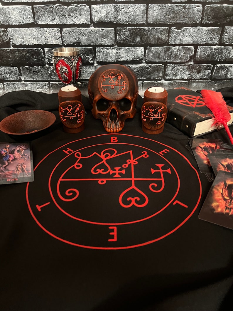 Beleth Sigil Goetia Altar Tablecloth - Etsy Canada