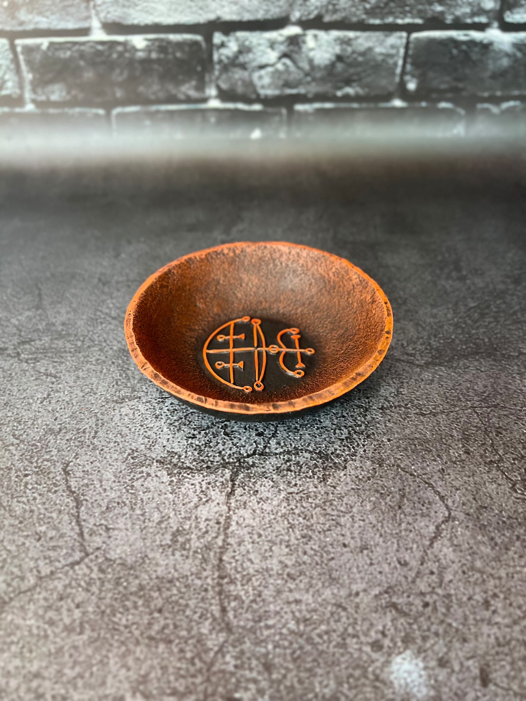 Aim Goetia Demon Sigil Offering Bowl Solomon Magic Demonology ...