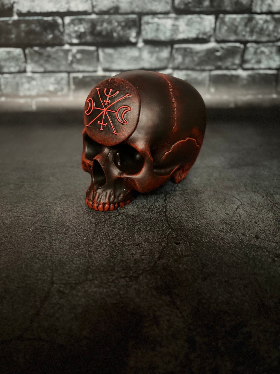 Murmur Skull Goetia Demon Sigil Ritual Altar Occult Altar - Etsy