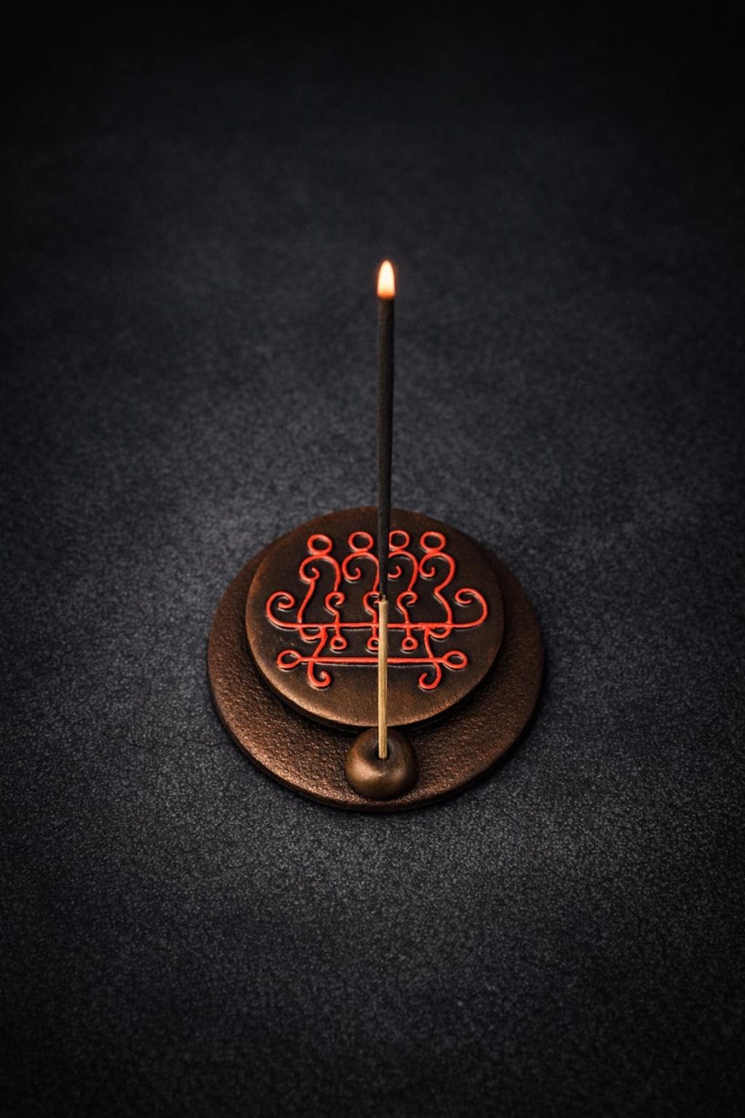 Paimon Sigil Goetia Lesser Key of Solomon Incense Holder - Etsy