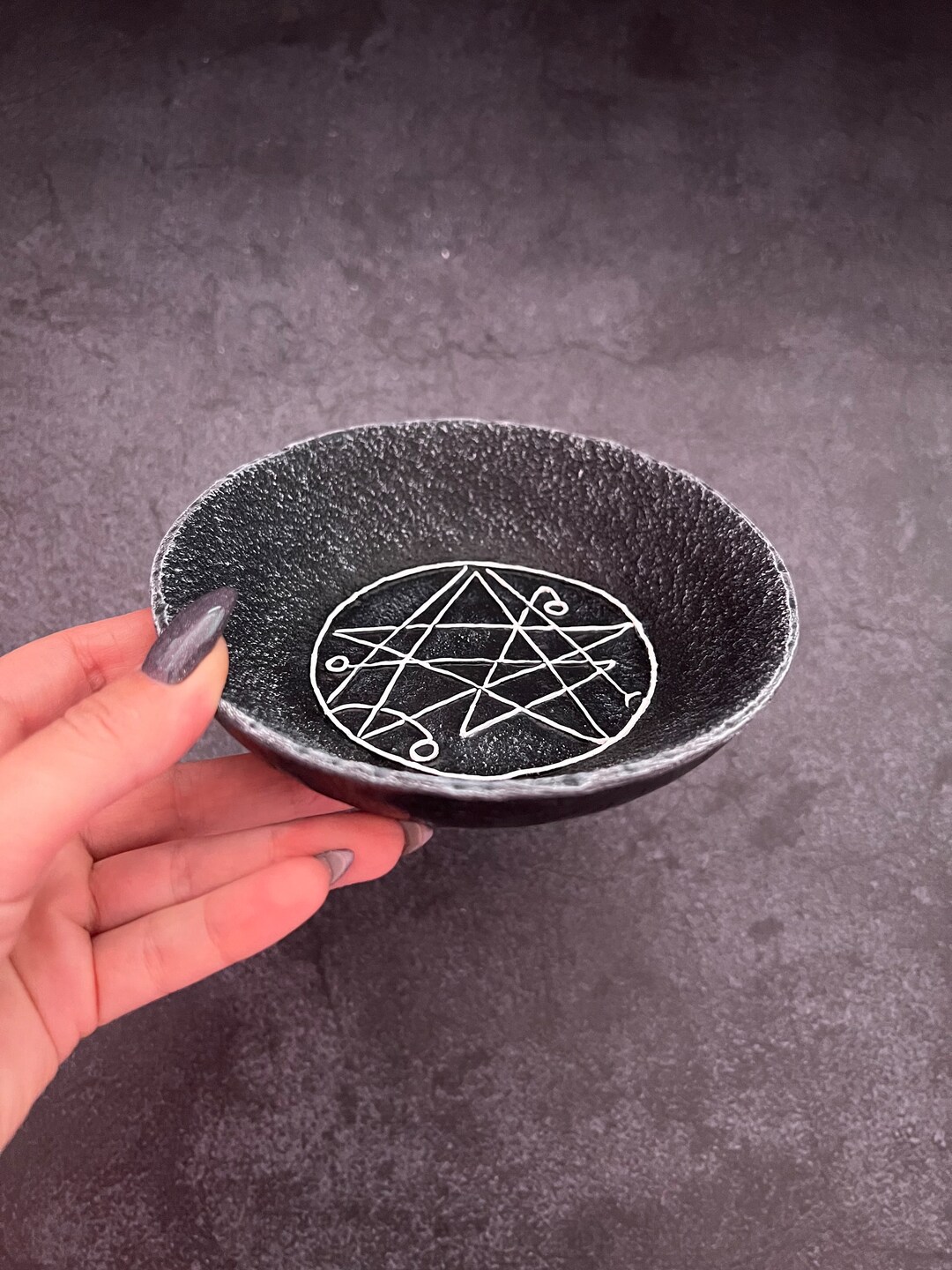 Necronomicon Offering Bowl Altar Plate Witchcraft Supplies Sorcery - Etsy