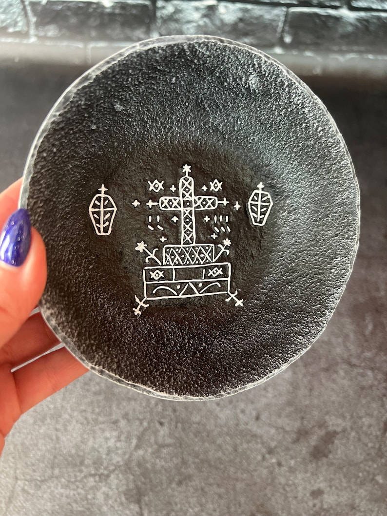 Voodoo Baron Samedi Altar Ritual Offering Bowl - Etsy UK