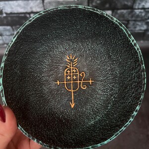 Santa Muerte Holy Death Altar Offering Bowl Plate Witchcraft Supplies ...