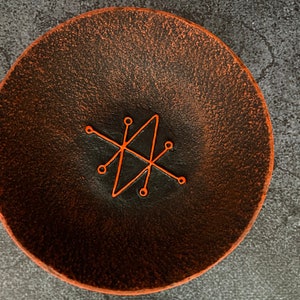 Azazel Sigil Offering Bowl Demon Goetia Plate Ritual Altar Witchcraft ...