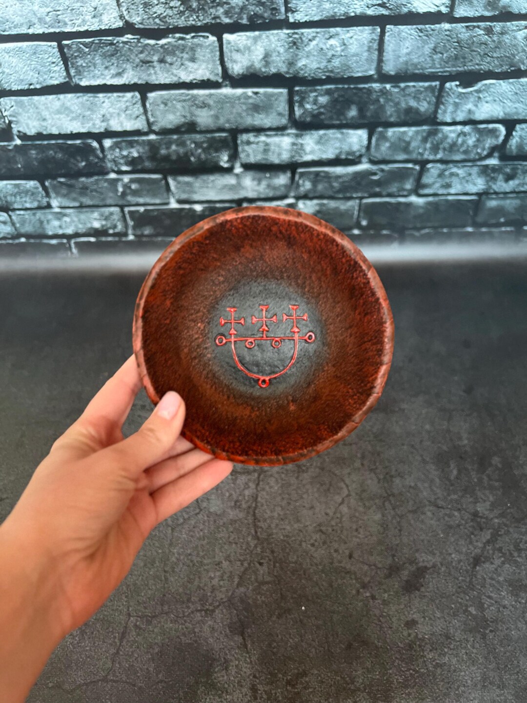 Sitri Demon Sigil Goetia Altar Ritual Offering Bowl Solomon Magic ...