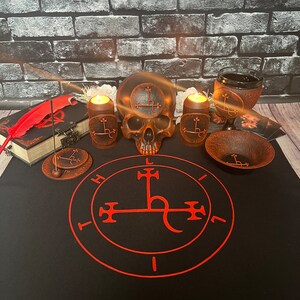 Lilith Altar Skull Mother Demons Altar Witchcraft Supplies Sorcery - Etsy