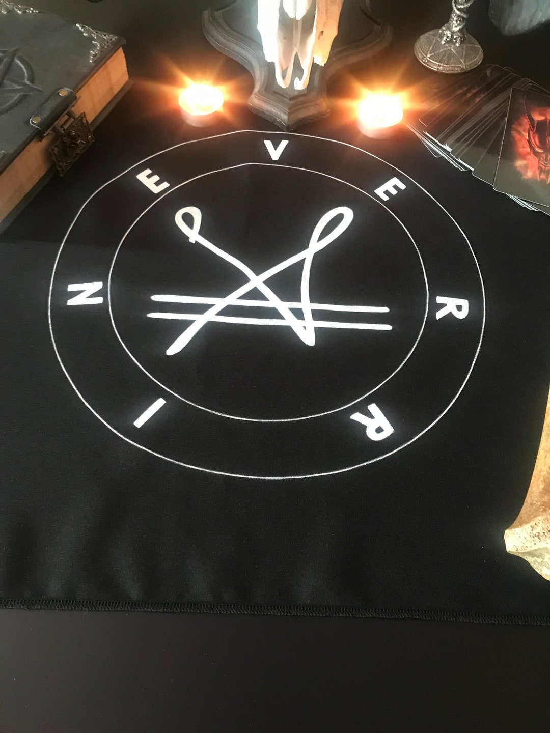 Verrine Tablecloth Demon Cloth Ritual Tool Altar Witchcraft - Etsy UK