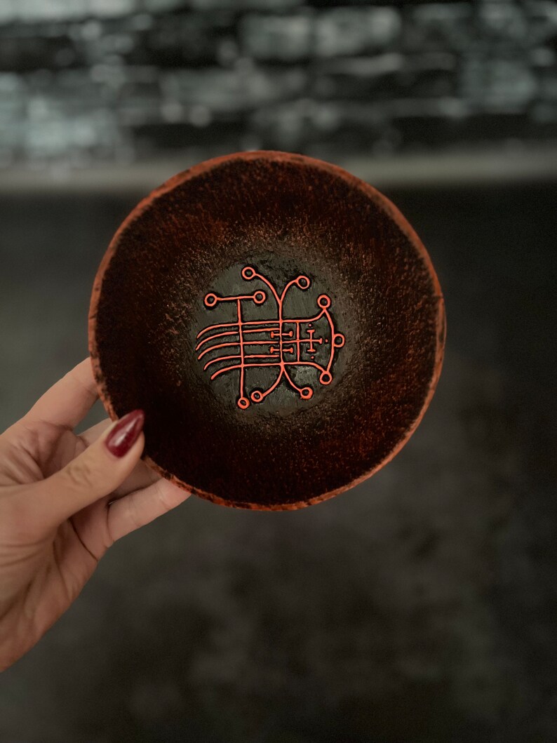 Naberius Sigil Goetia Lesser Key Solomon Plate - Etsy UK