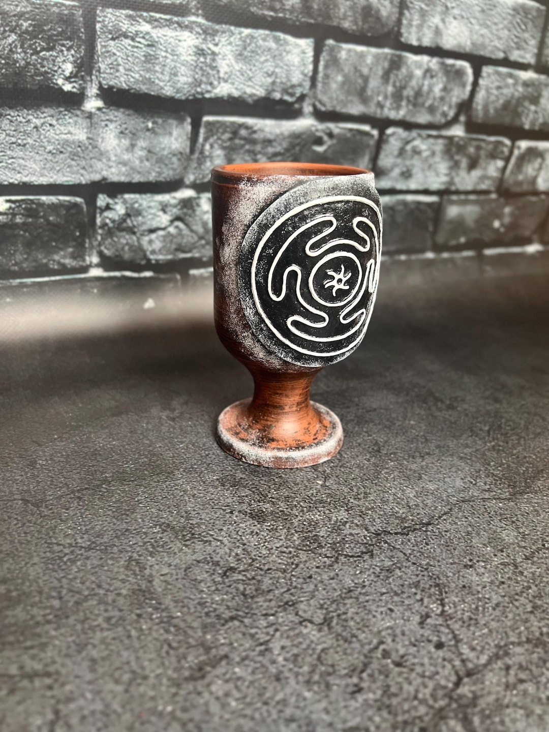 Hecate Ritual Chalice Triple Goddess Goblet Wiccan Altar Decor Occult ...