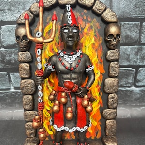 Eshu Esu Exu Altar Ritual Statue Voodoo Deity African Spirit Mystical ...