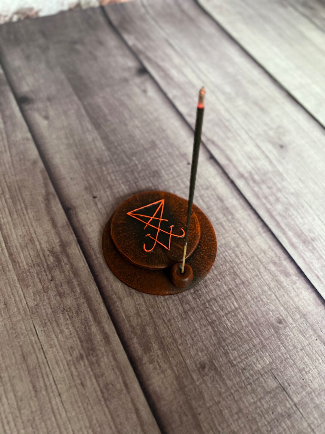 Lucifer Incense Holder Demon Altar Censer Witch Home Altar Thurible ...