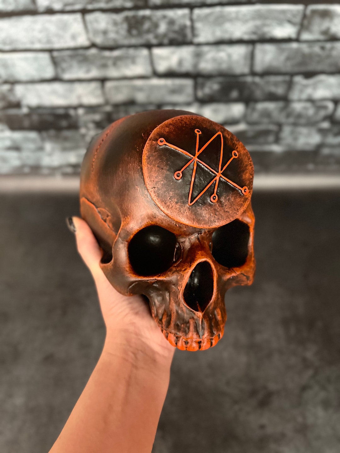 Azazel Sigil Altar Skull Fallen Angel Luciferian Path Demonology ...