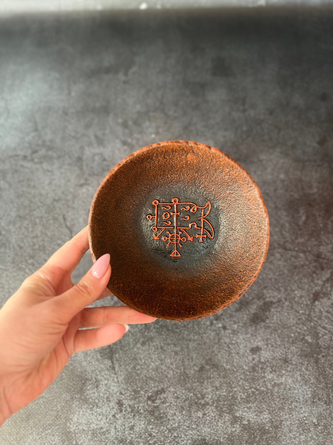 Camio Offering Bowl Goetia Demons Plate Ritual Altar Solomon - Etsy