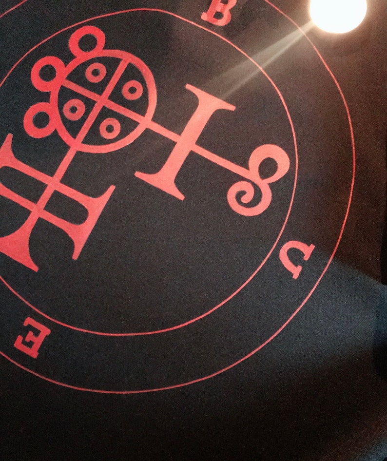 Buer Altar Cloth Goetia Demon Sigil Witch Altar Occult Altar - Etsy