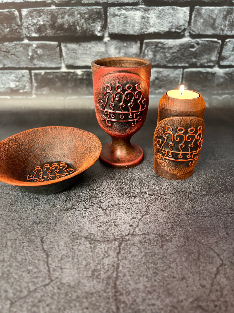Lesser Key Solomon Paimon Sigil Goetia Altar SET - Etsy