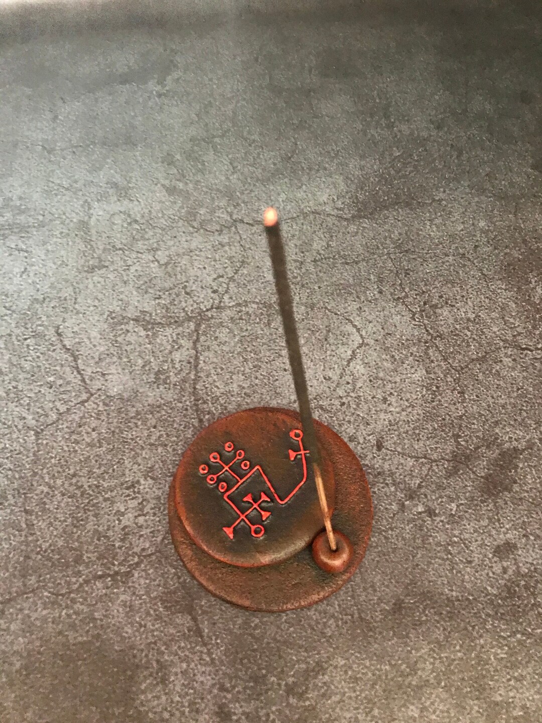 Dantalion Goetia Demon Sigil Altar Ritual Incense Holder Solomon Magic ...