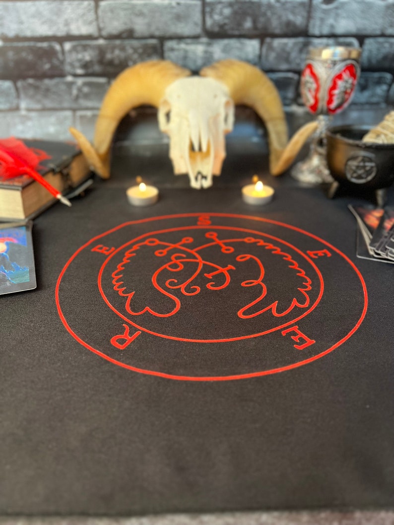 Seere Sigil Goetia Lesser Key Solomon Tablecloth - Etsy