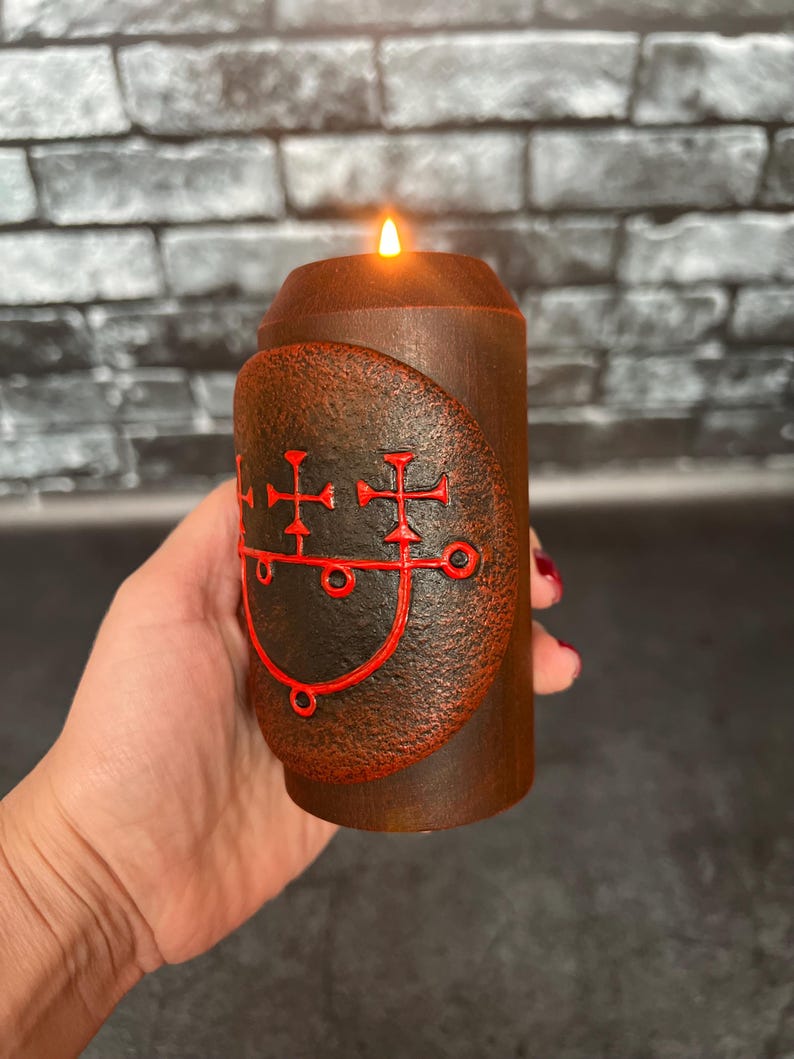 Sitri Sigil Lesser Key Solomon Goetia Ritual Candle Holder - Etsy