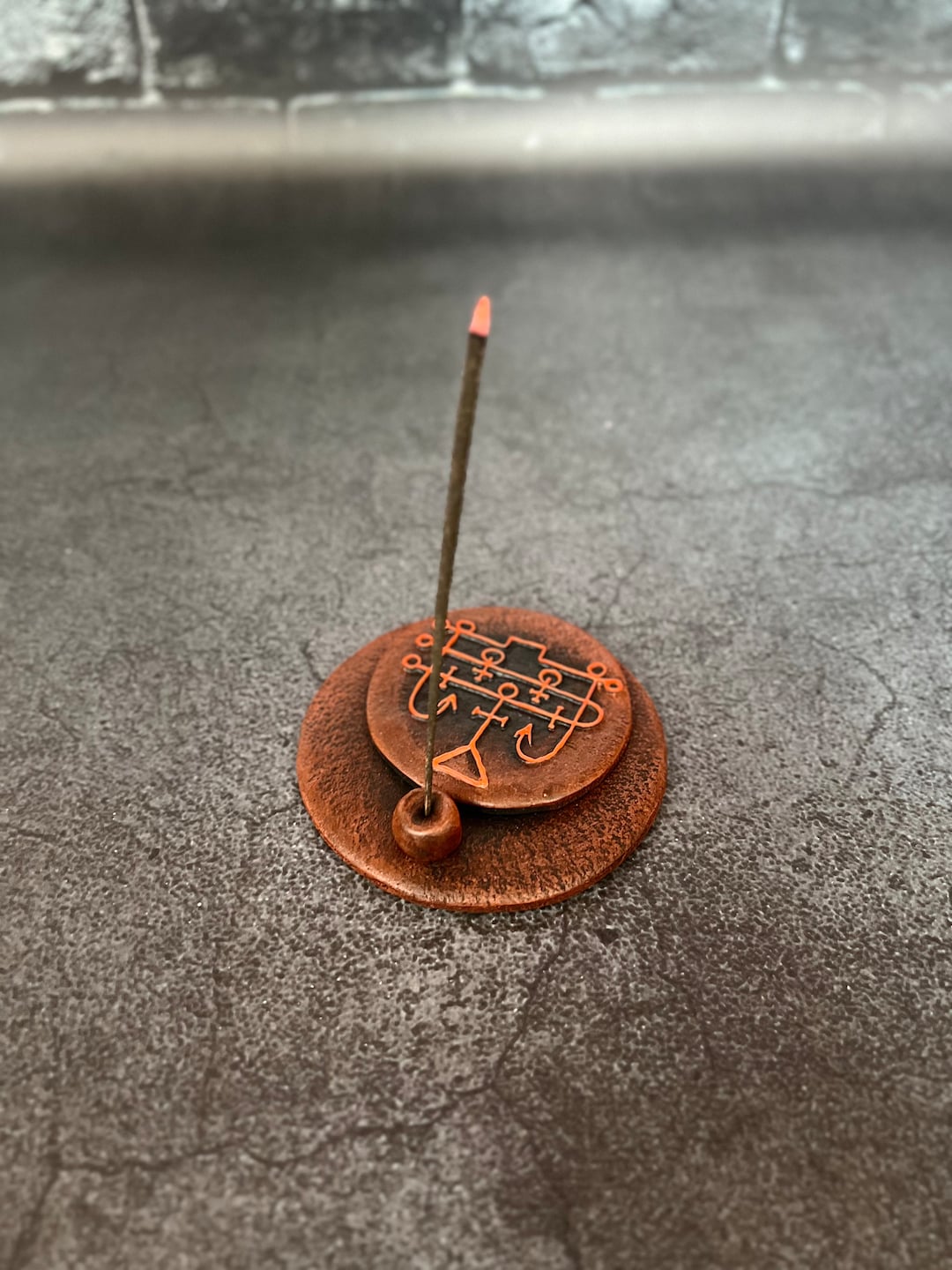 Andras Sigil Incense Holder Goetia Demon Censer Ritual Altar Thurible ...