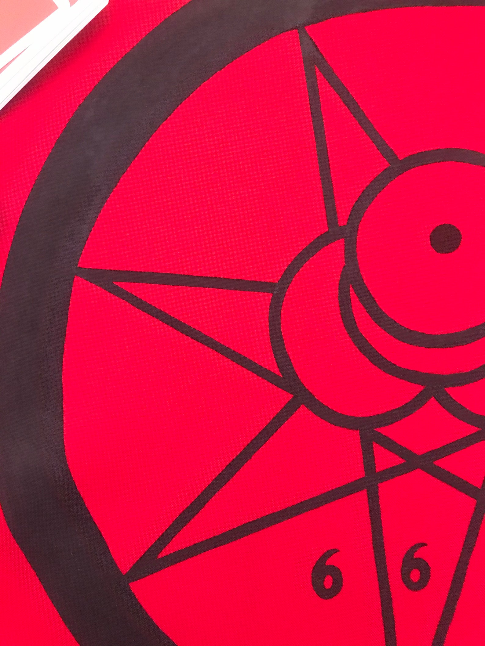 Thelema Altar Cloth Altar Sigil of the Beast 666 Tool - Etsy